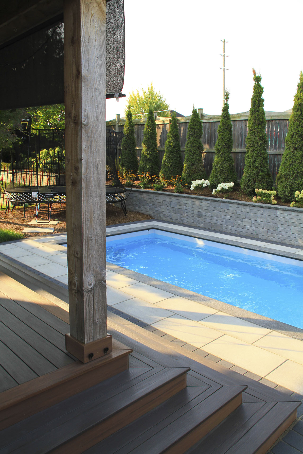 Fiberglass Pool | Greenway Landscaping